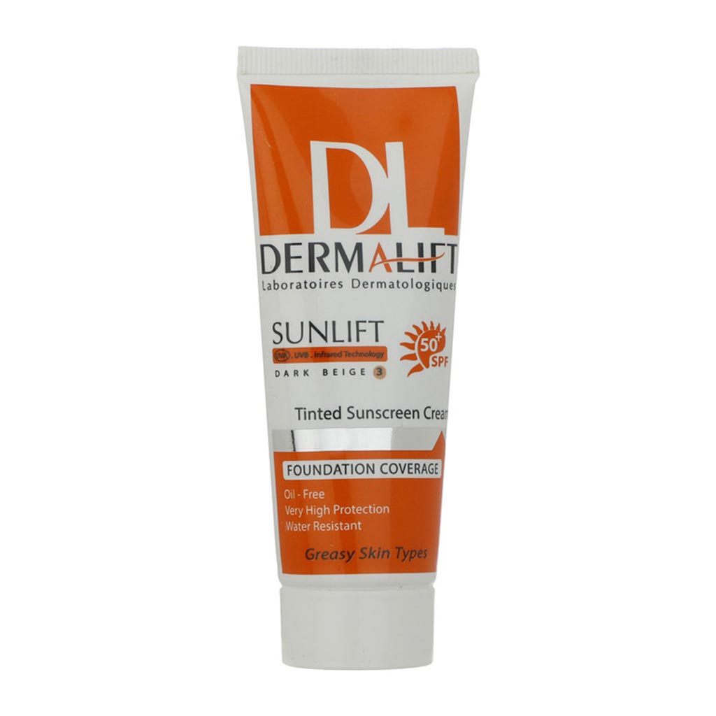 کرم ضد آفتاب SPF50 پوست چرب40 میلی لیتر درمالیفت Dermalift | داروخانه انصار